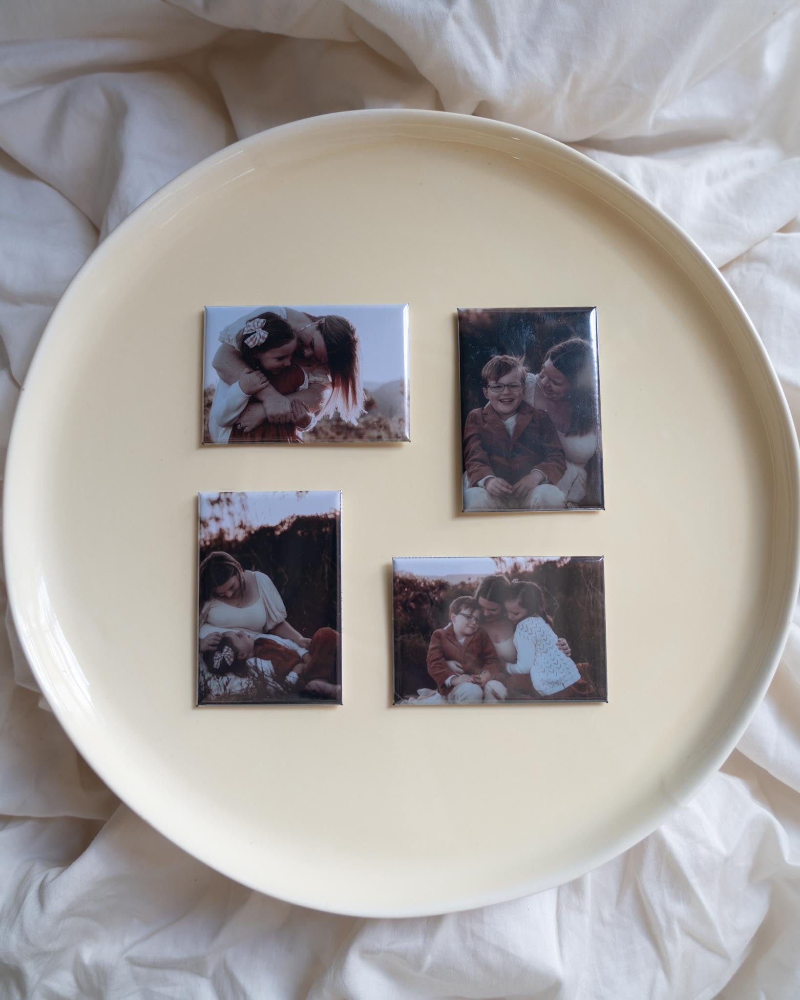 Personalised Photo Magnets 53x80mm – Mindful Magnets