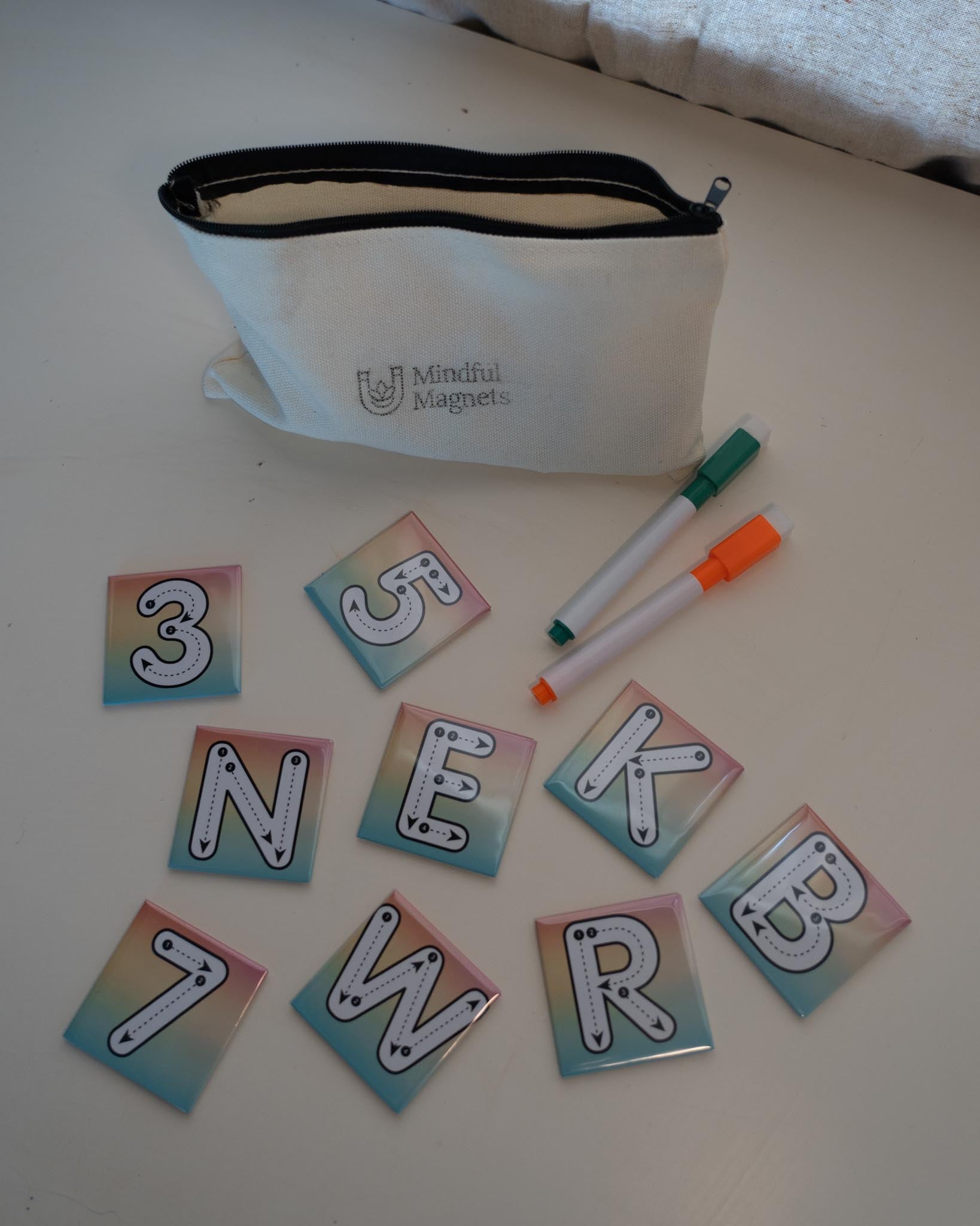 Kids Traceable Alphabet & Number Set – Mindful Magnets